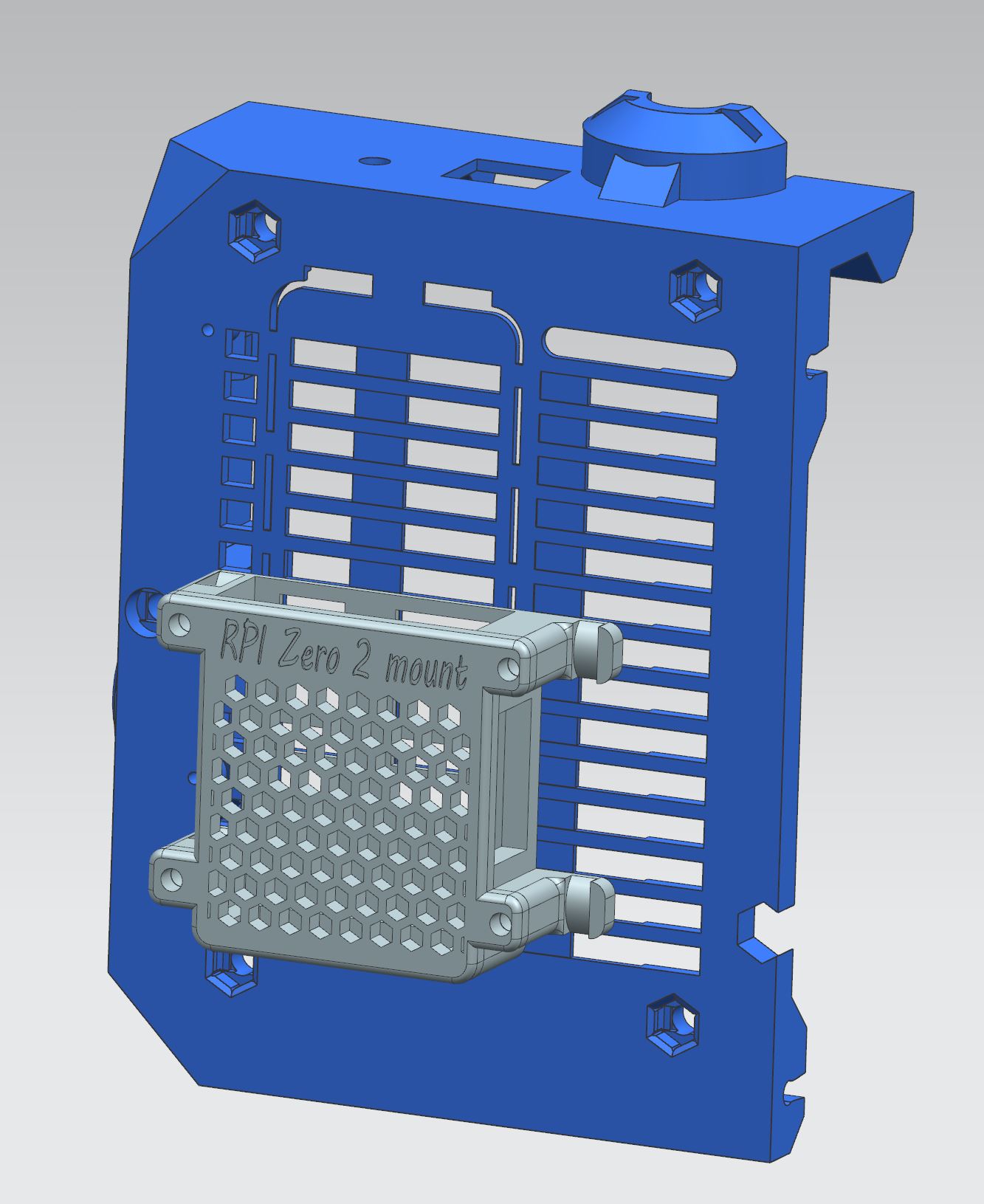 RPI Zero W2 - FLIRC Case - Piggy back mount for Prusa i3mk3s by ...