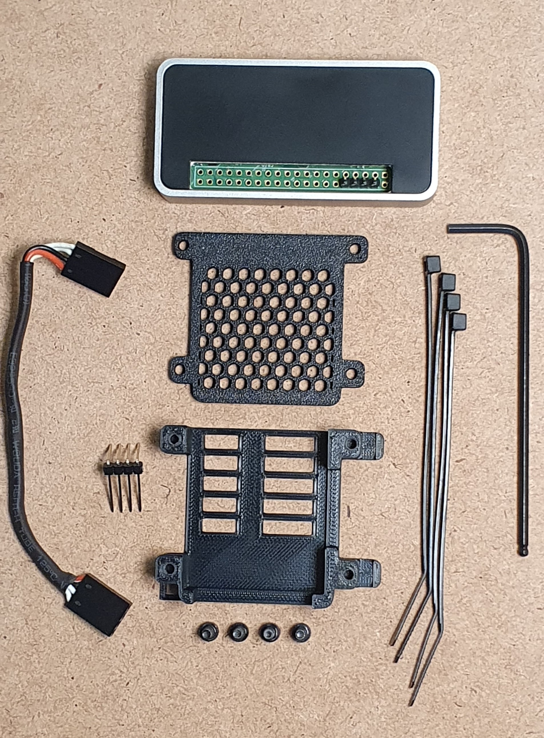 RPI Zero W2 - FLIRC Case - Piggy back mount for Prusa i3mk3s by ...