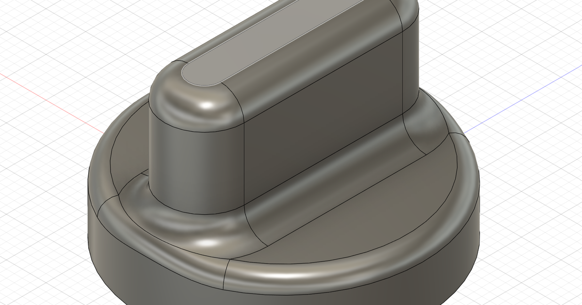 Knob by Surge | Download free STL model | Printables.com