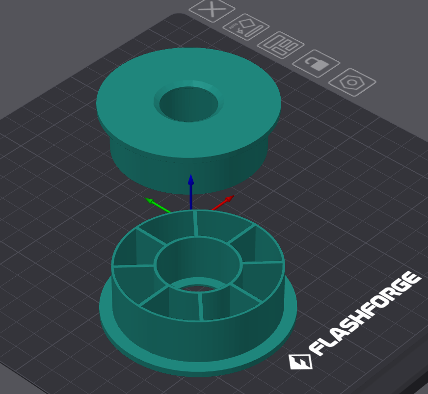 Cup Holder Riser by David McIntosh | Download free STL model ...