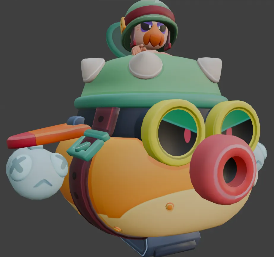 Hank - Brawl Stars by GoatGamez | Download free STL model | Printables.com
