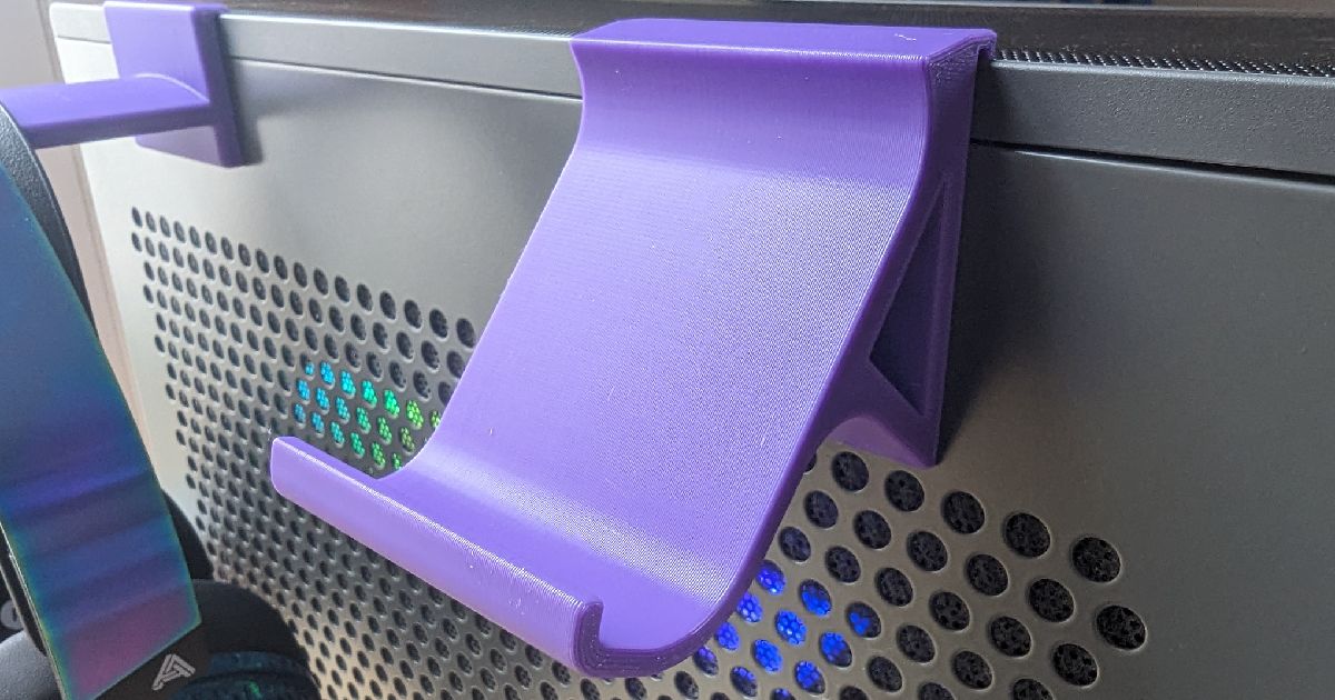 XBOX Controller Hanger for NR200 with Magnets by hugodrax | Download ...