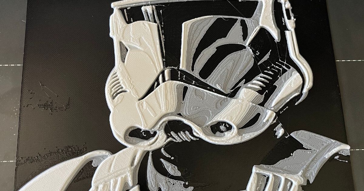 Clone Trooper - HueForge by Phantom Printer | Download free STL model ...