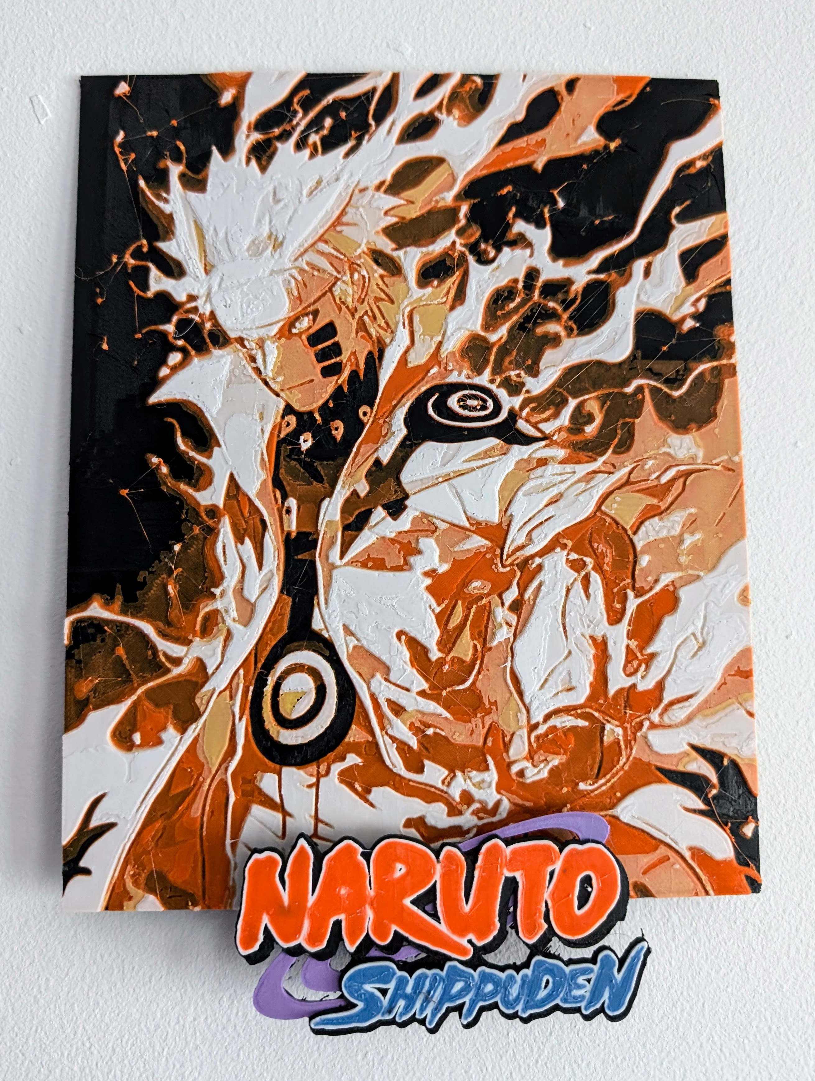 Naruto - Kyubi mode - HueForge por Deimosfr | Descargar modelo STL ...