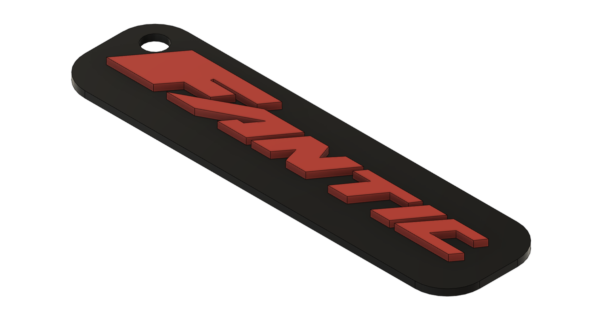 Fantic Keychain by Basti_sch_ | Download free STL model | Printables.com