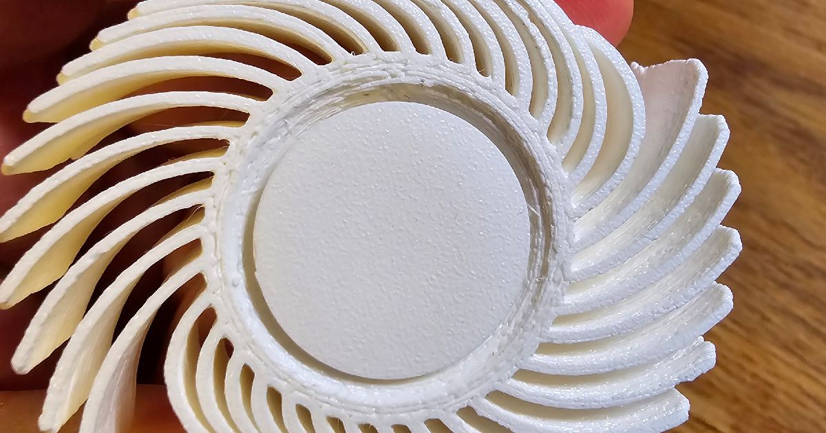 Aaron Park's Flexible Spiral Fidget Wheel Toy with revised sides by ...