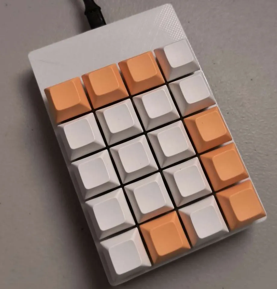 rp2040zero 4x5 macropad keypad by dreamersdoor | Download free STL ...
