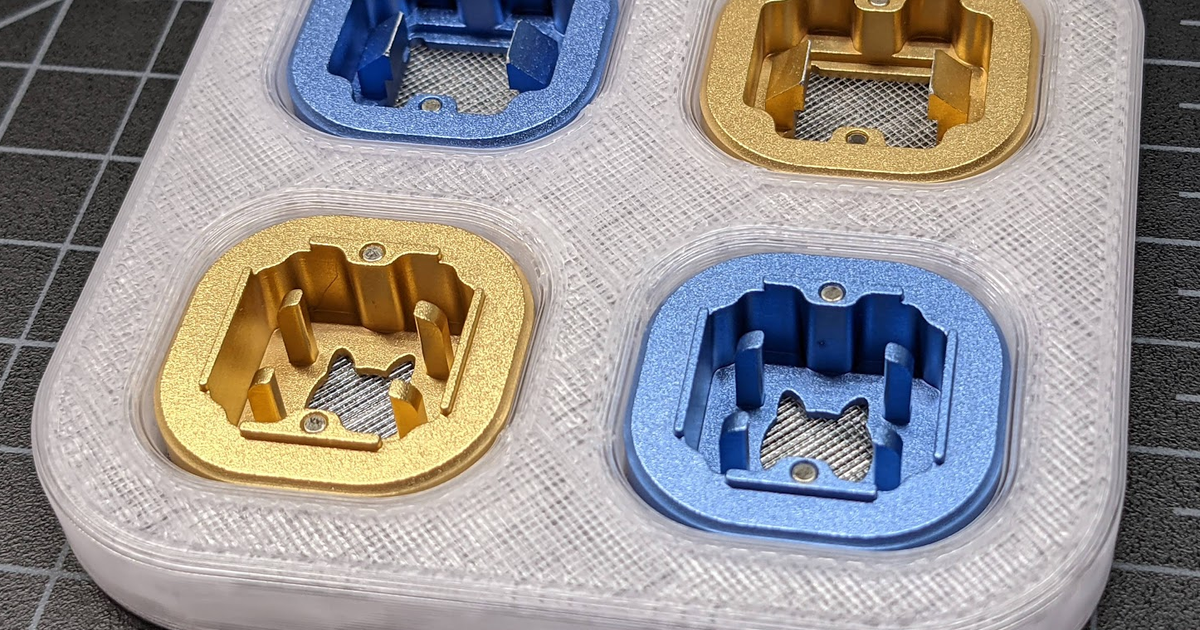 Keyboard Switch Opener Frame by Extra Fox | Download free STL model ...