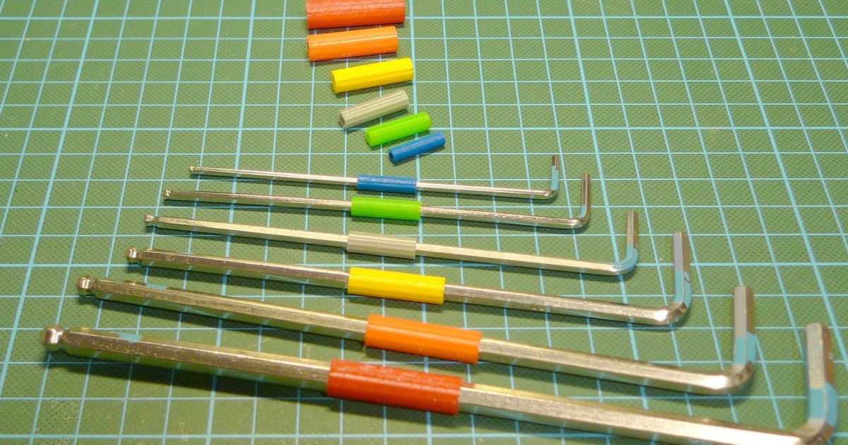 Quick-turning sleeves for retrofitting Allen keys by Goto Dengo ...