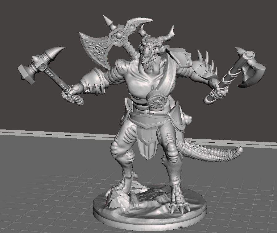 Red Dragonborn Barbarian par DM WildBill | Téléchargez gratuitement un ...