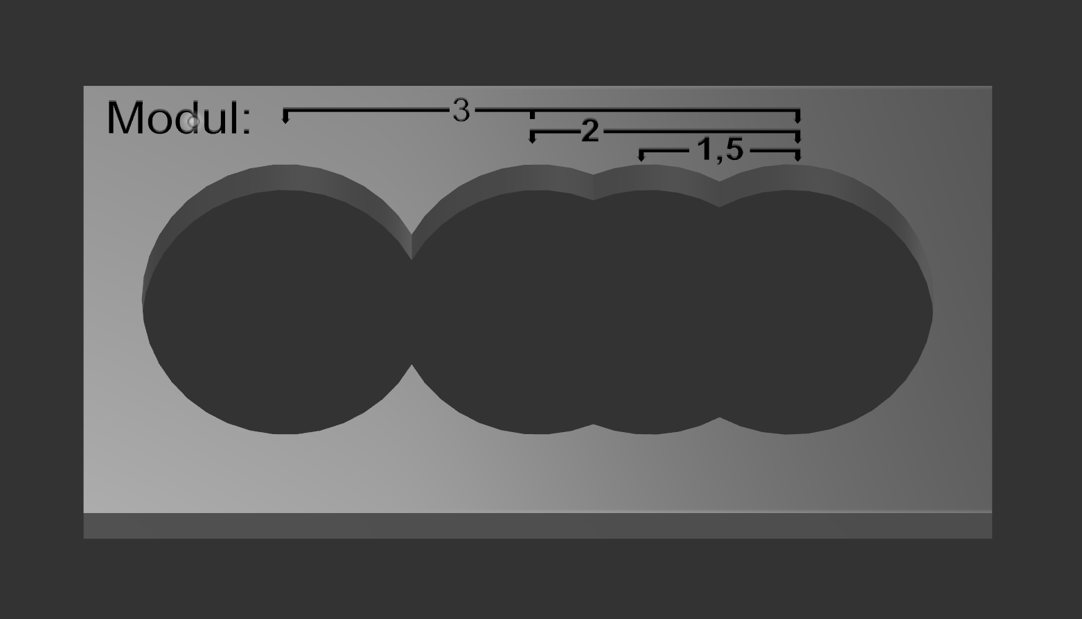 fuga forfradåse skabelon/template by Nicklascs | Download free STL ...