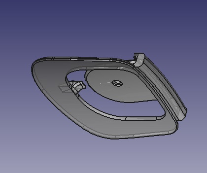 Clocking Holster Paddle by Sheisster | Download free STL model ...