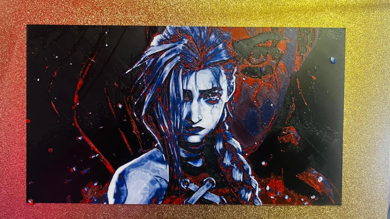 Jinx Arcane hueforge by 3dpaintig | Download free STL model ...