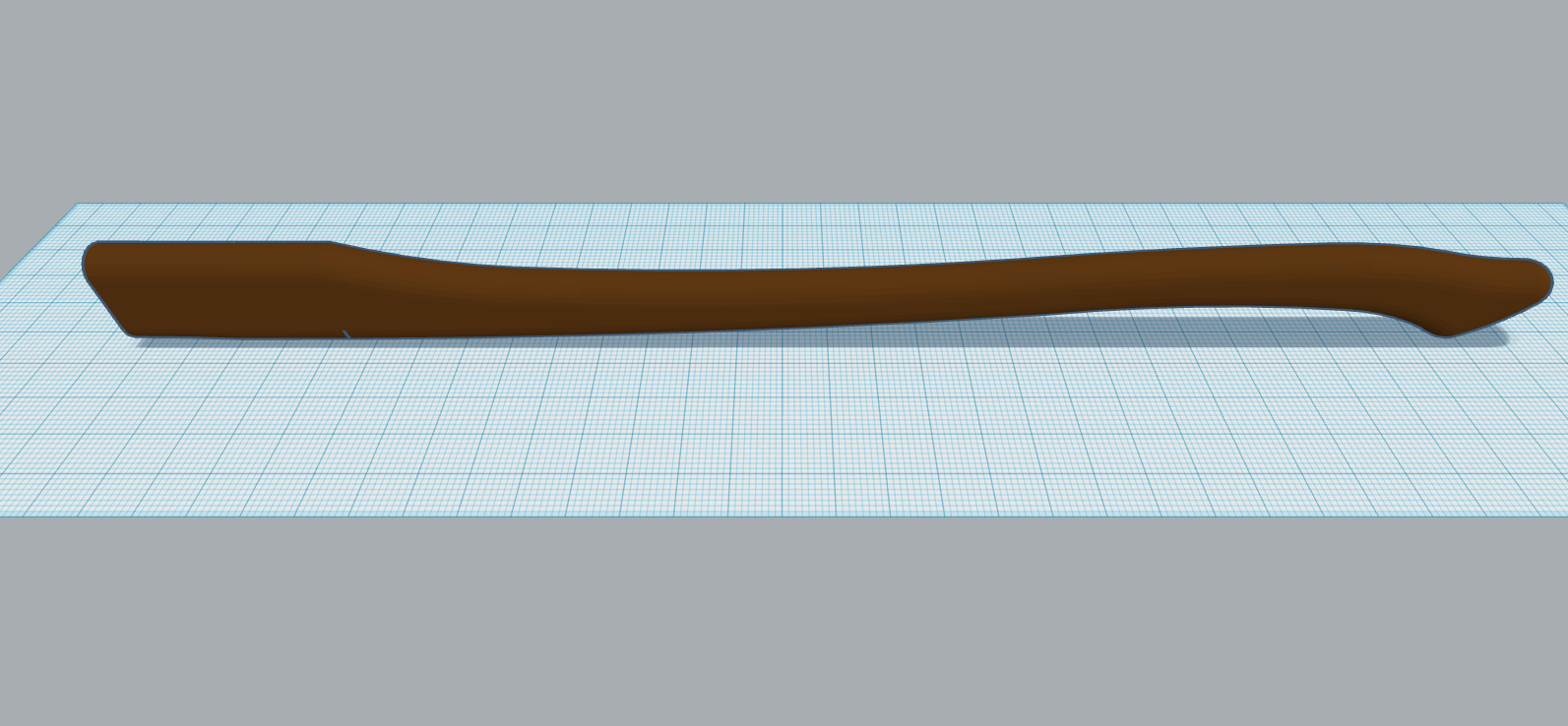 Basic Axe Handle (31 inches) by Peter Ennist | Download free STL model ...