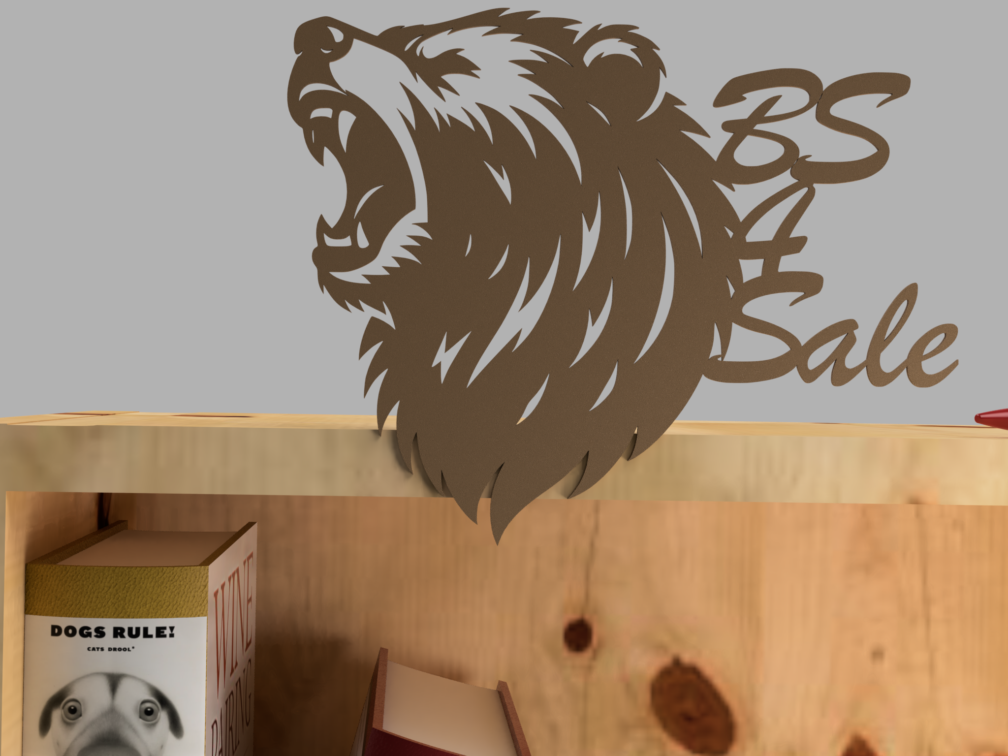 Bear Spray (BS) 4 Sale sign by Joe | Download free STL model | Printables.com