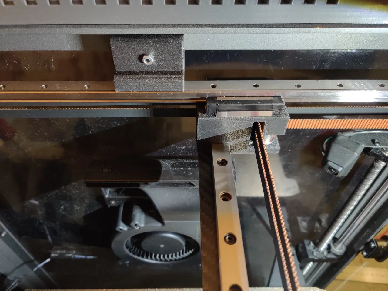 Creality K1 Max XY linear rails mod by Alexander Turtsevitch | Download ...