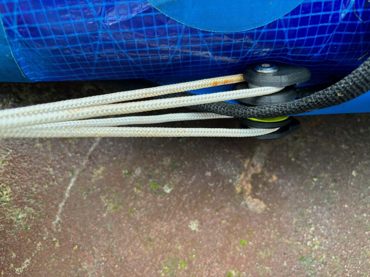 Outhaul pulley for windsurfing by Flex | Download free STL model ...