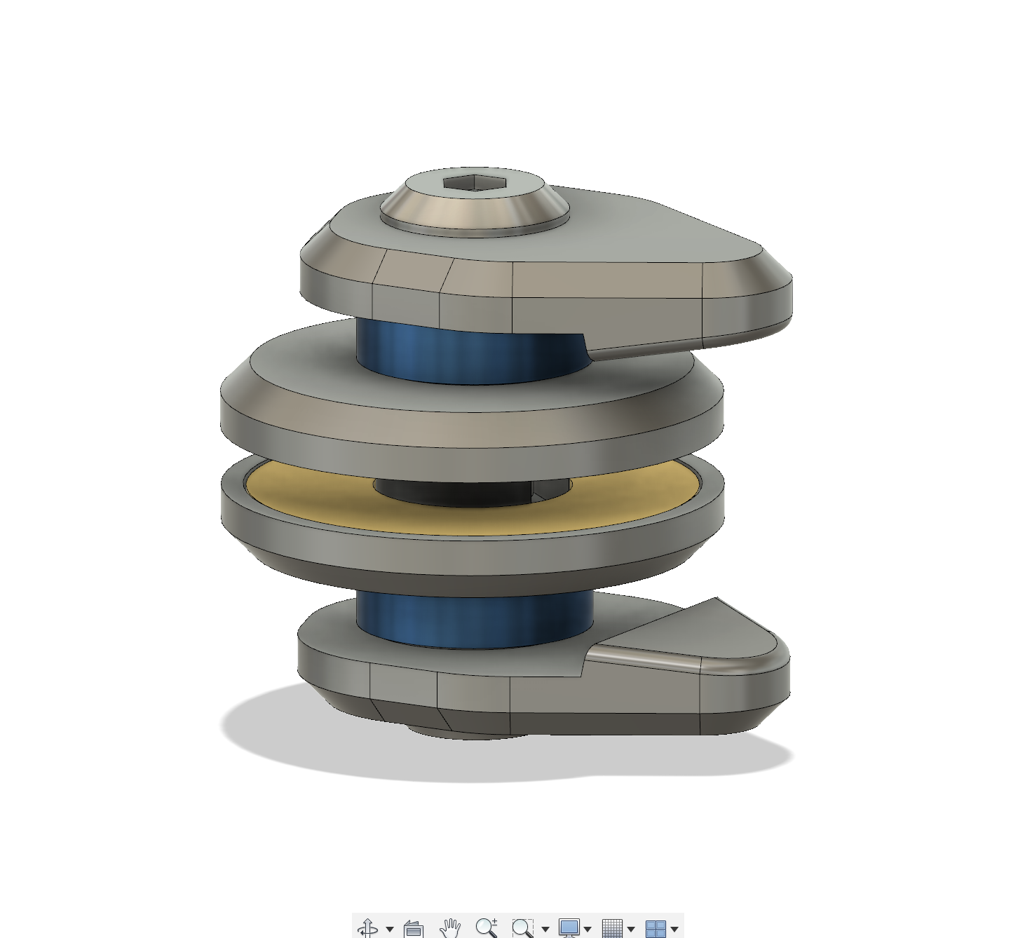 Outhaul pulley for windsurfing by Flex | Download free STL model ...