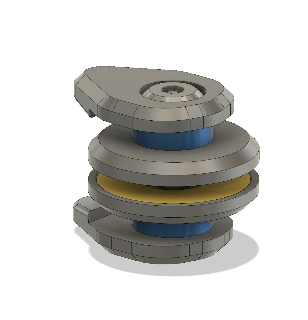 Outhaul pulley for windsurfing by Flex | Download free STL model ...