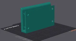 Under Desk Holder for LGS105 Switch by Klaupauzius | Download free STL ...
