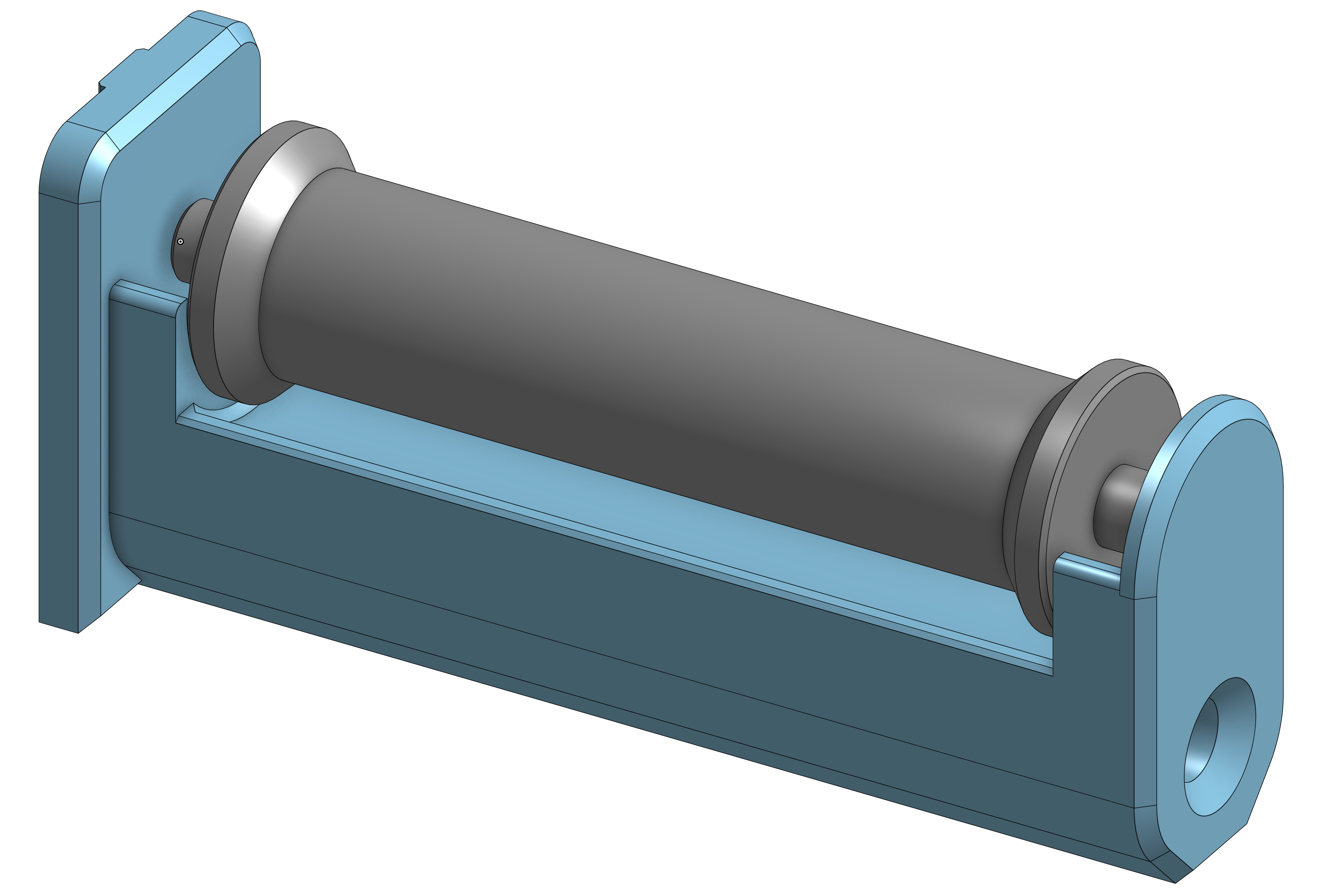 Alternate Prusa XL Spool Roller by Stephen J | Download free STL model ...