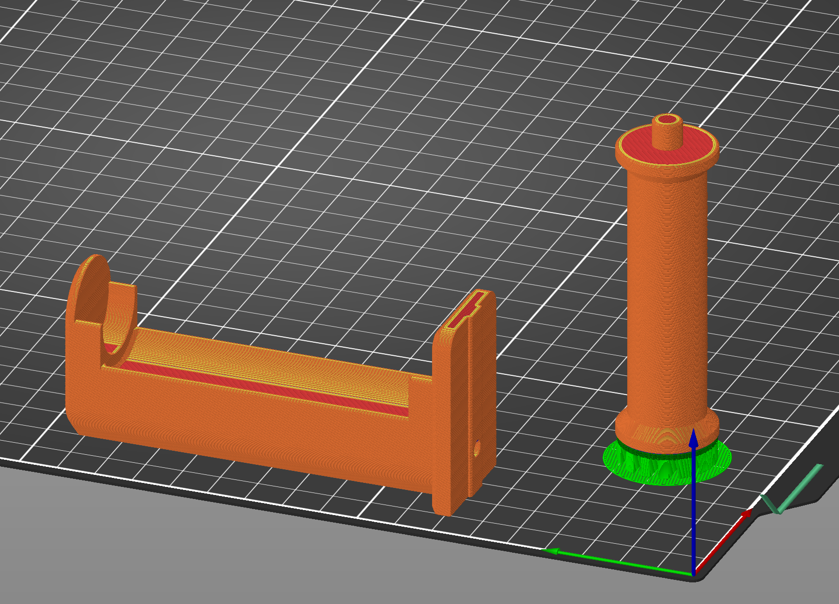 Alternate Prusa XL Spool Roller by Stephen J | Download free STL model ...