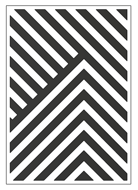 Wall Art Stripes by DickF | Download free STL model | Printables.com