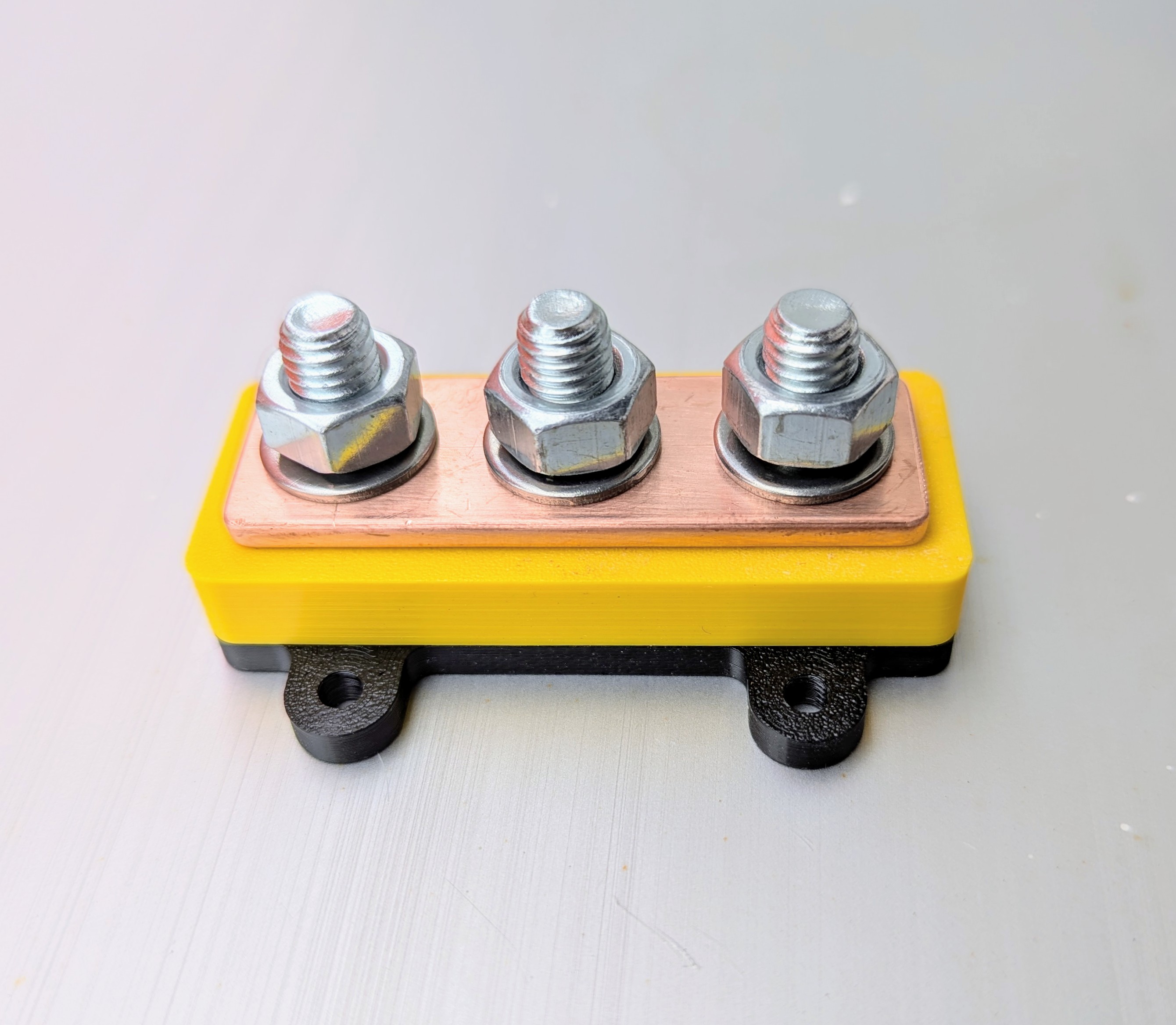 Triple DC Busbar by Sasha Duric | Download free STL model | Printables.com