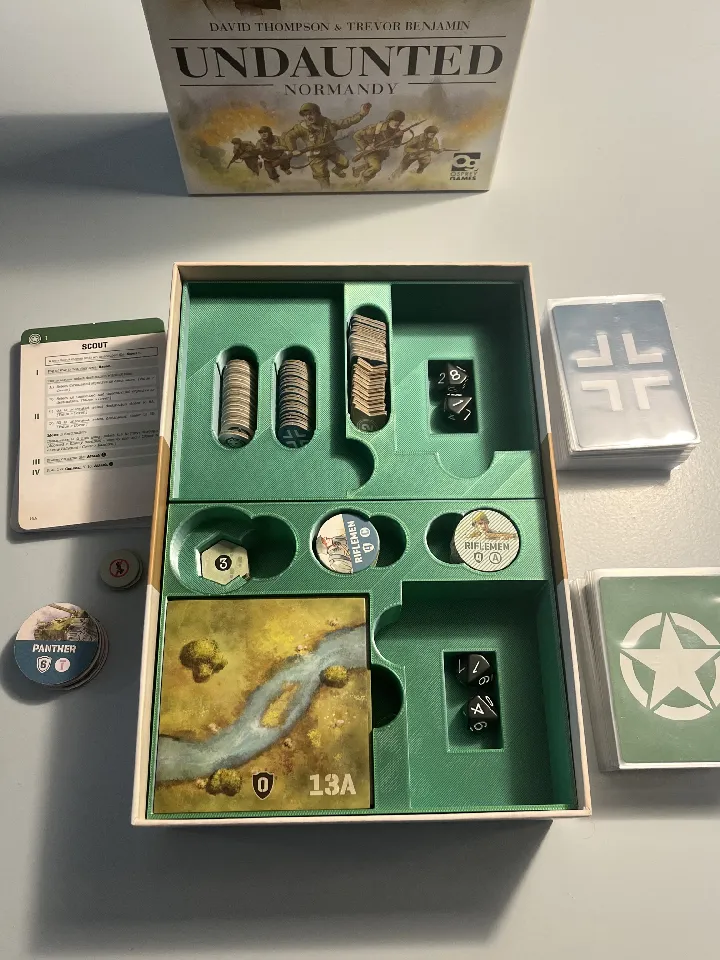 Undaunted Normandy + reinforcements insert by Sarbaek | Download free ...