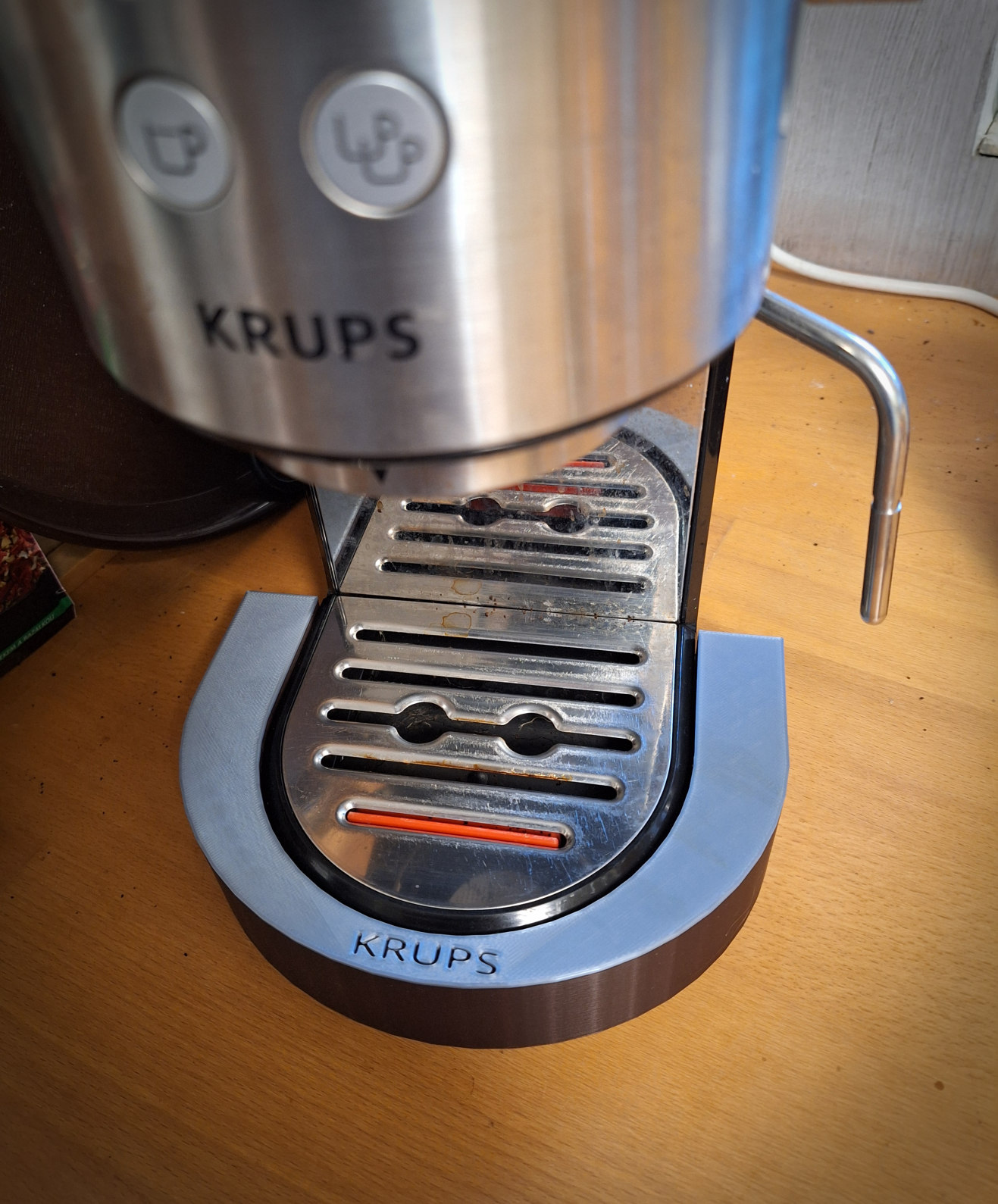 Krups coffee machine - extending pad by Mion | Download free STL model ...