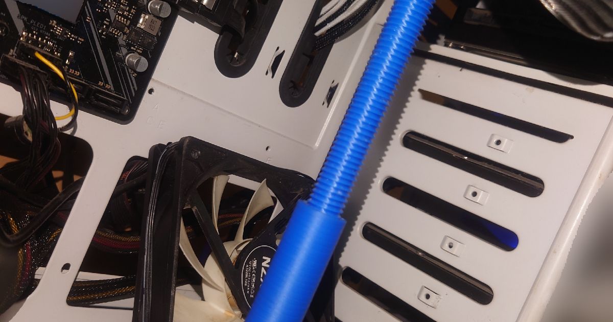 Graphics card support (Adjustable) by iRaiFx | Download free STL model ...