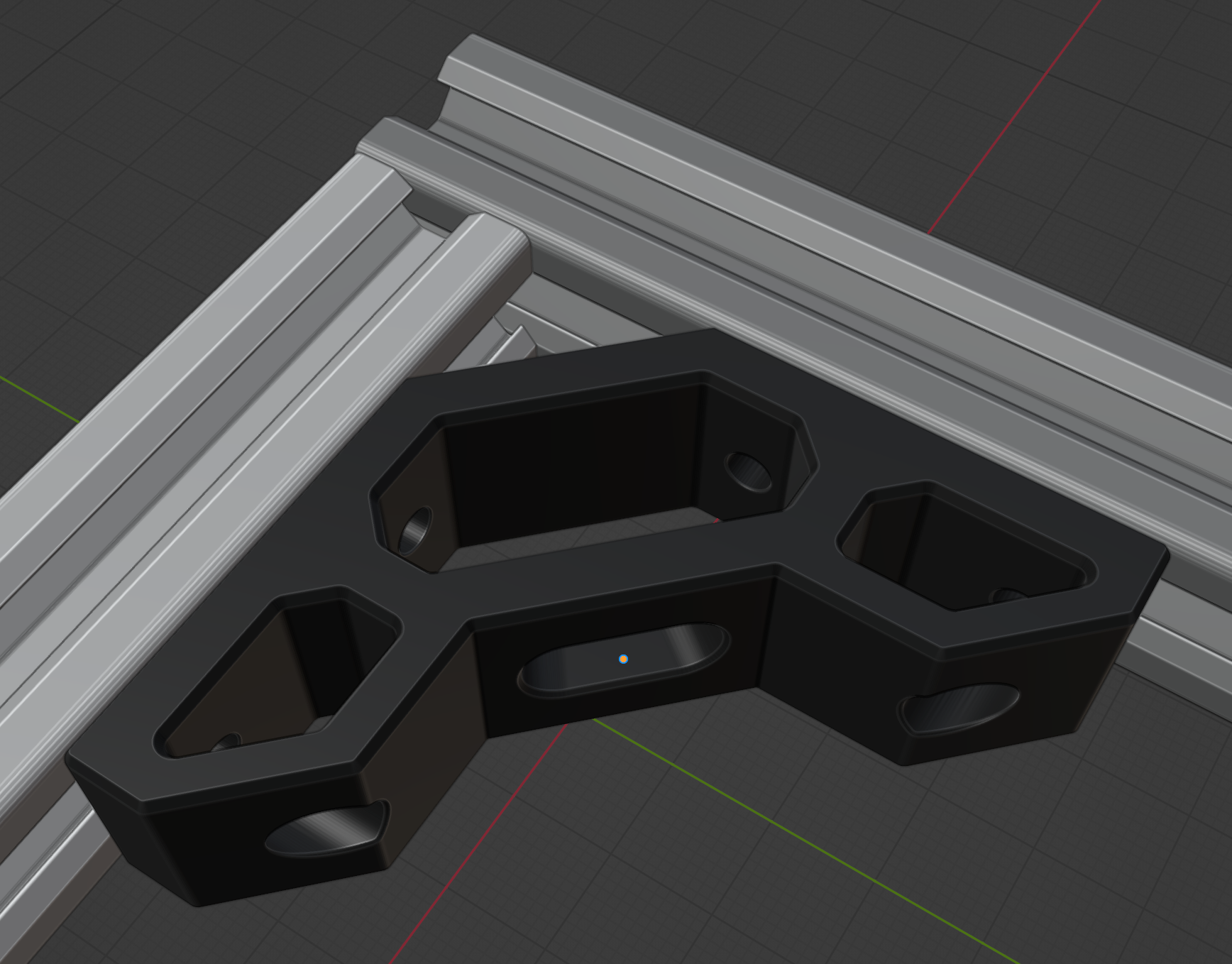 Open VSlot 2020 Corner Bracket by _ypO | Download free STL model ...