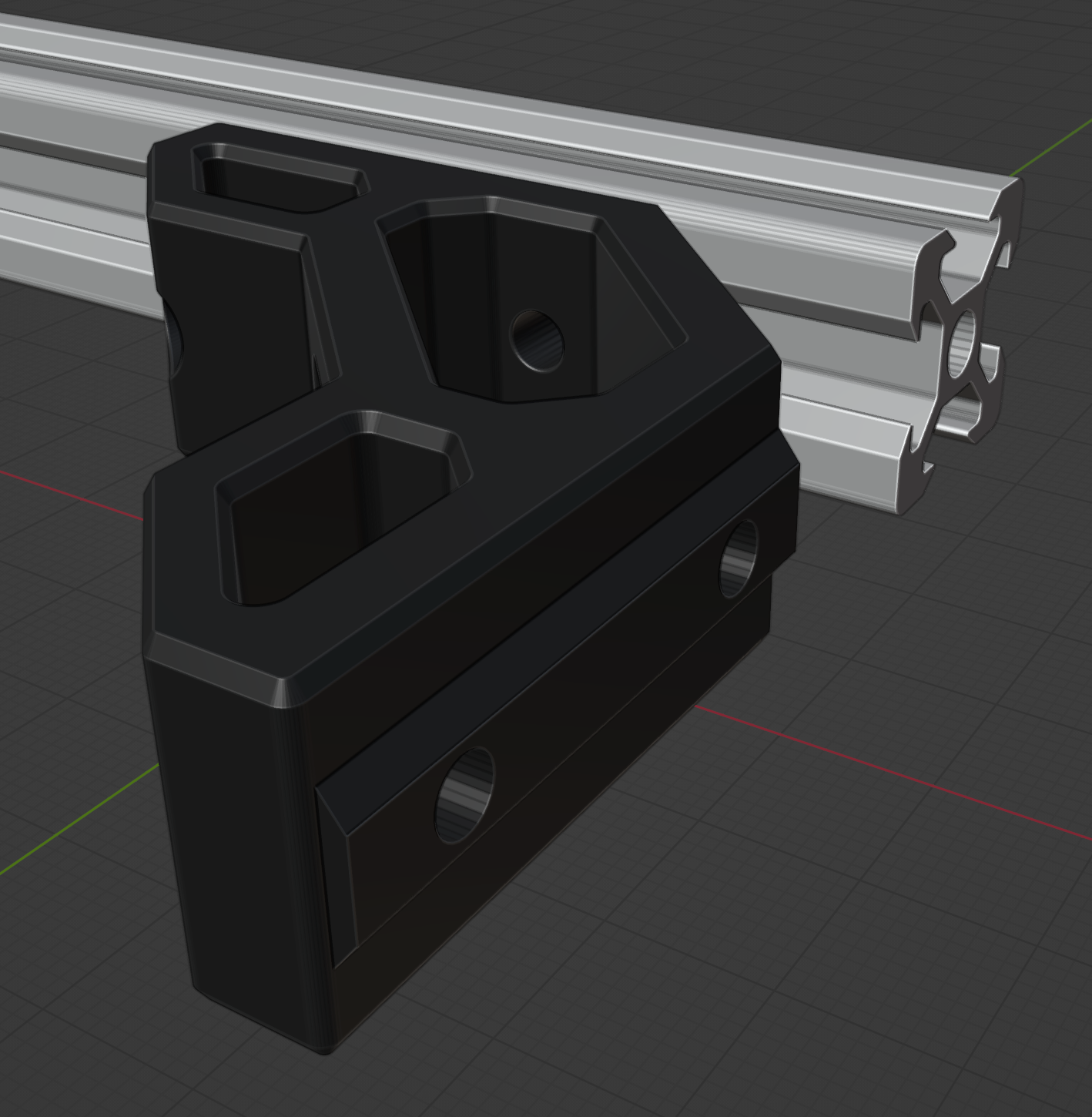 Open VSlot 2020 Corner Bracket by _ypO | Download free STL model ...