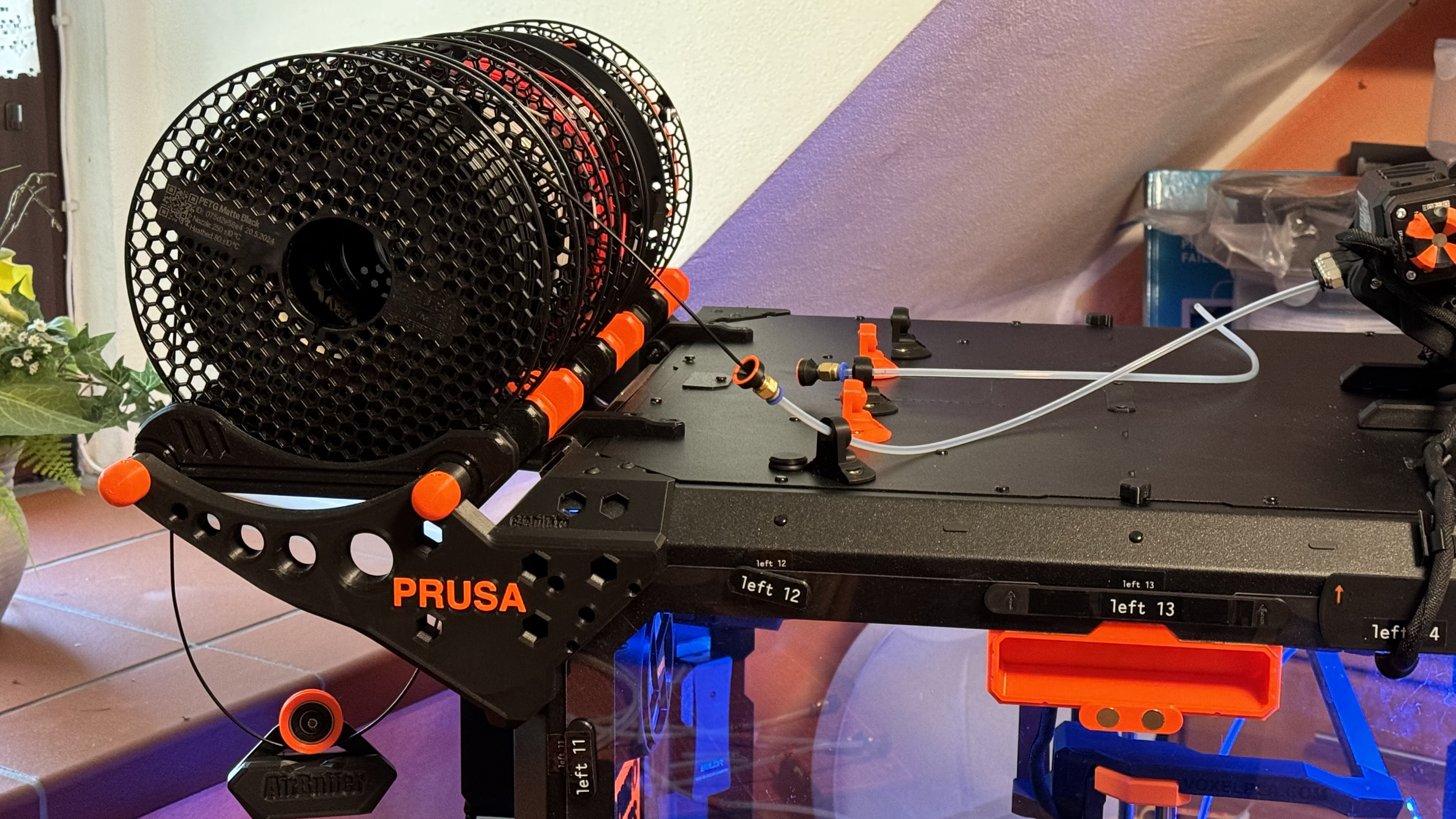 External MMU Mount System (EMMS) for Original Prusa Enclosure (OPE) and ...