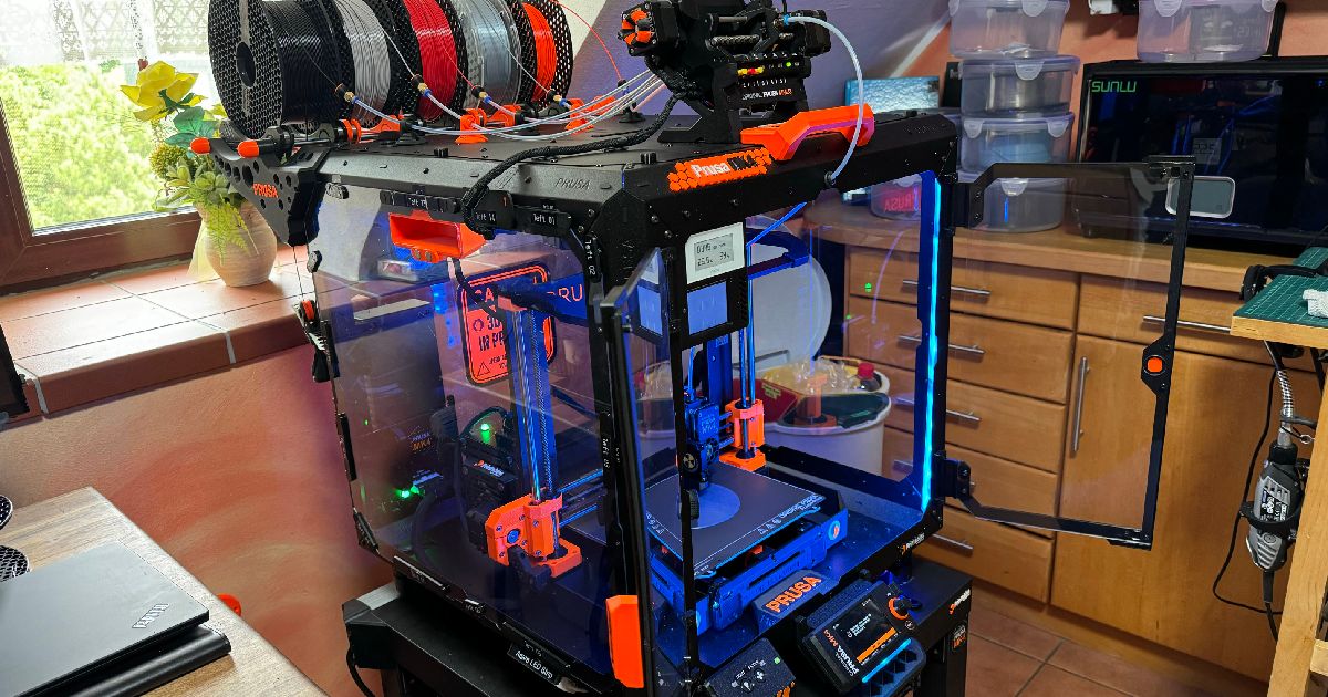 External MMU Mount System (EMMS) for Original Prusa Enclosure (OPE) and ...