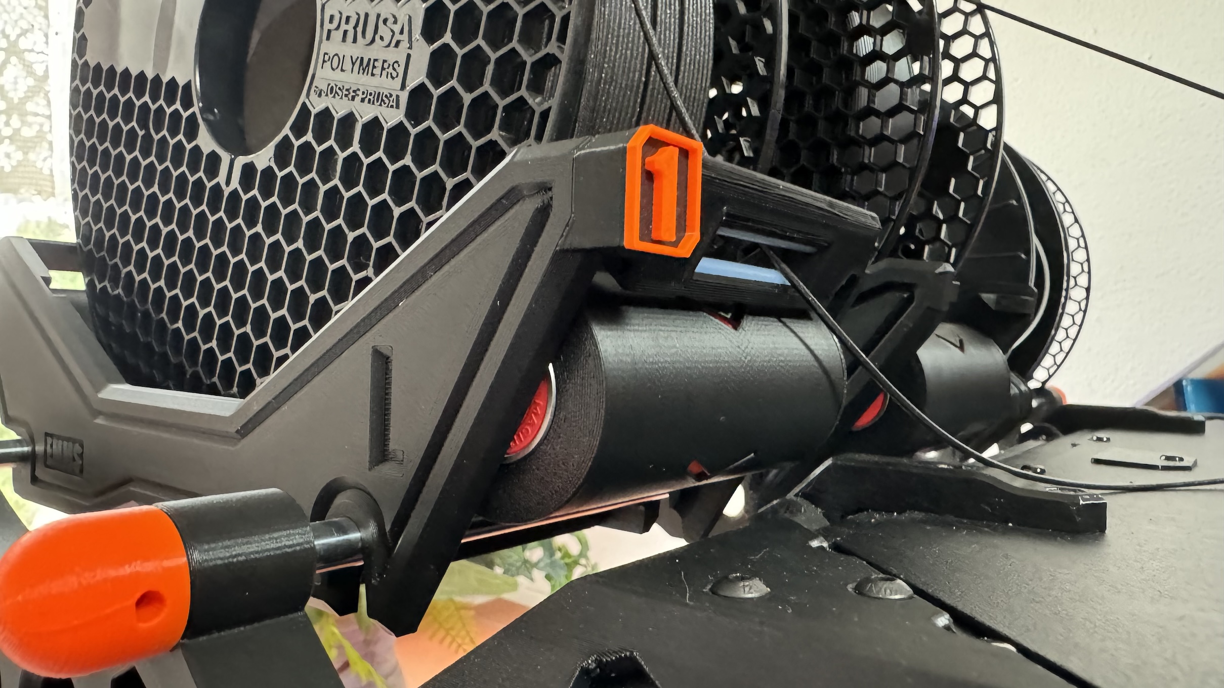 External MMU Mounting System (EMMS) for Original Prusa Enclosure (OPE ...