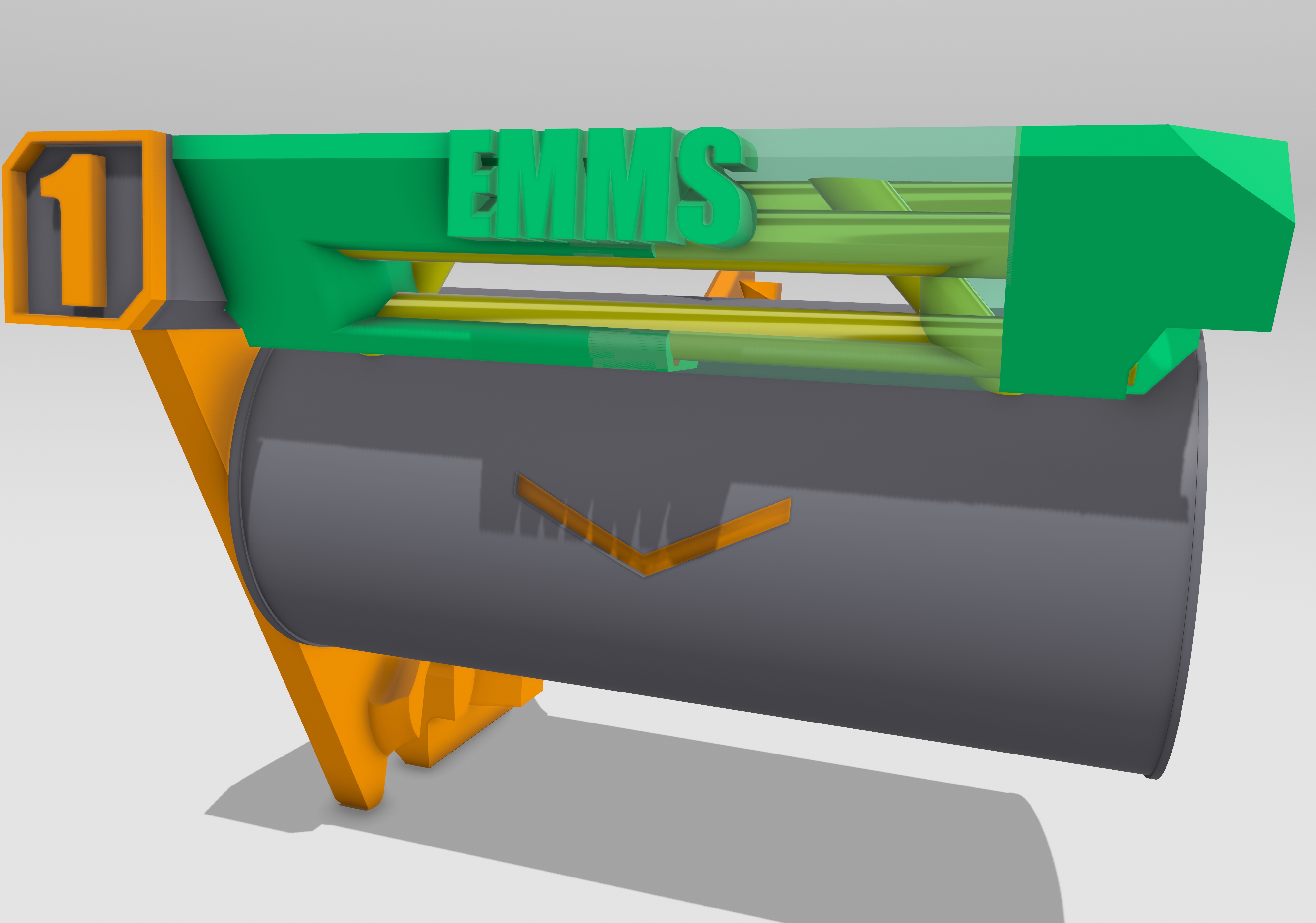 External MMU Mounting System (EMMS) for Original Prusa Enclosure (OPE ...