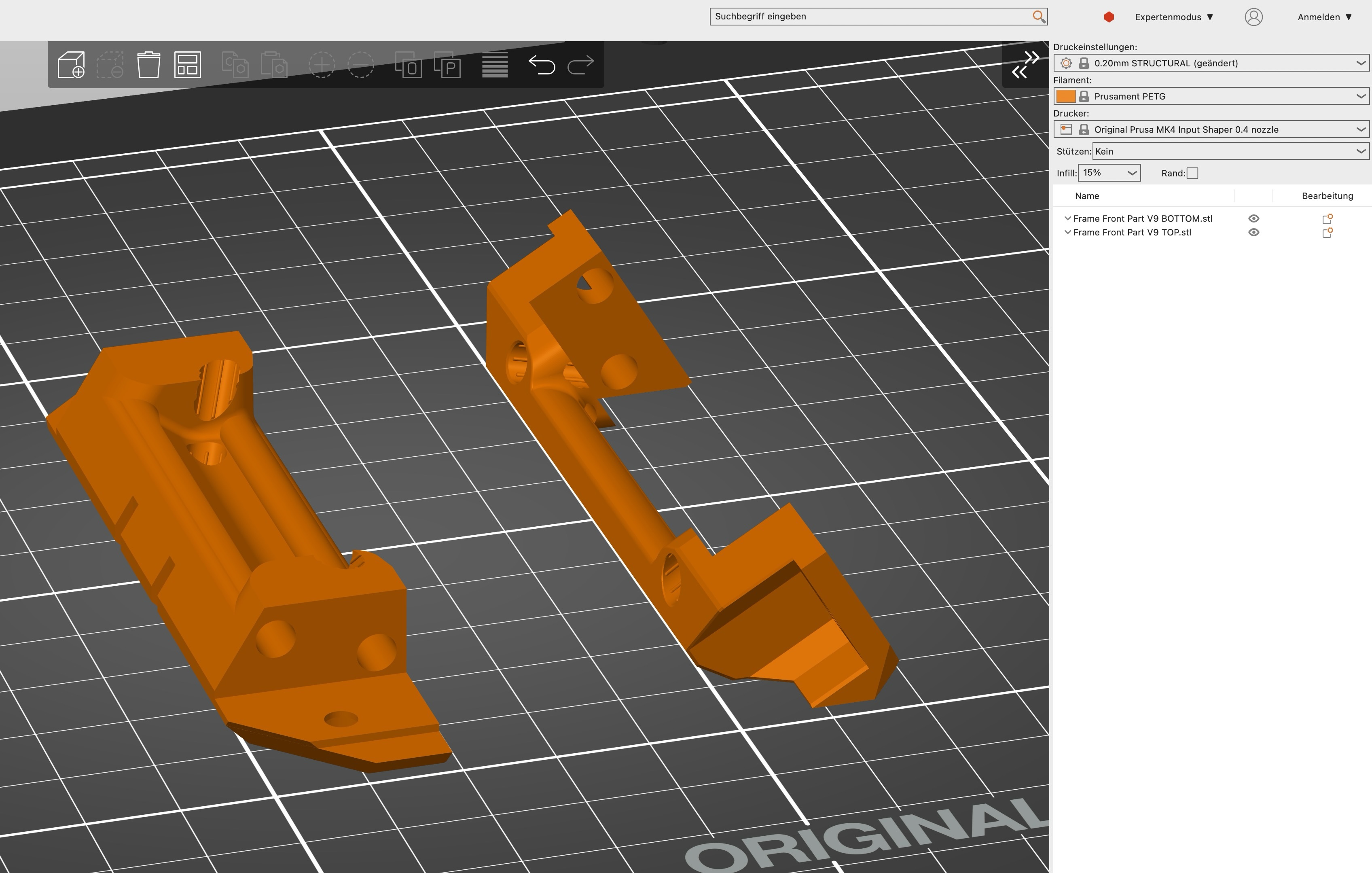 External MMU Mounting System (EMMS) for Original Prusa Enclosure (OPE ...