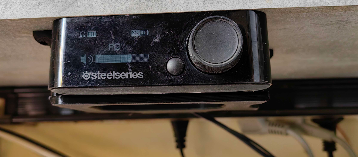 Steelseries pro wireless under table mount by Contomo | Download free ...