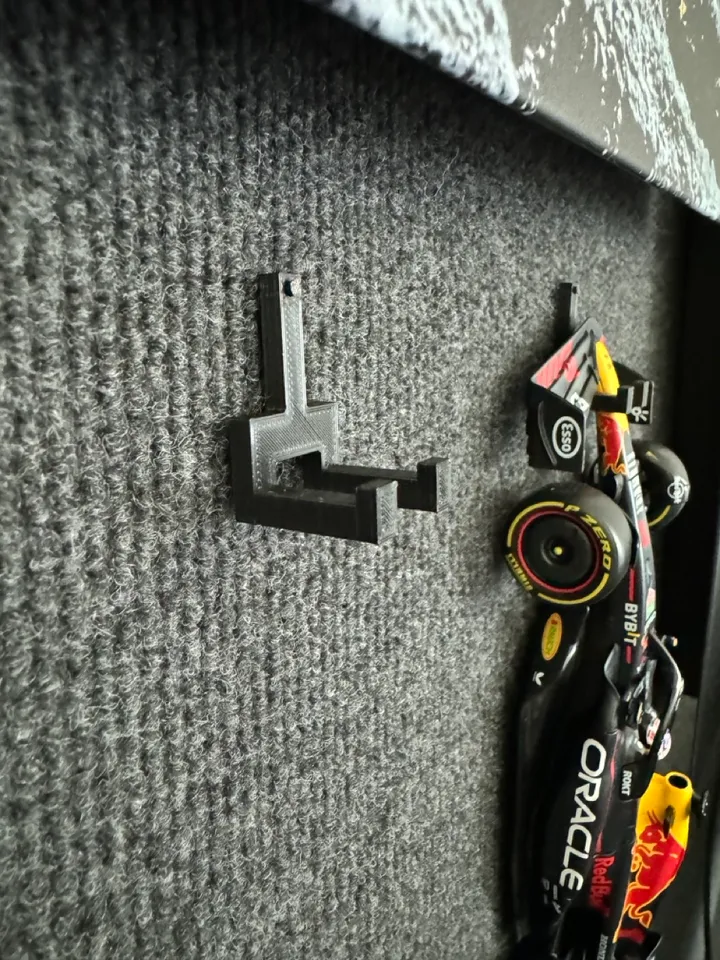 F1 scale model - Wall mount by AW0547 | Download free STL model ...