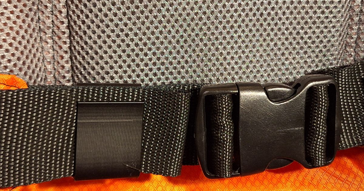 Webbing Clip 20mm/40mm by Piotr Ciba | Download free STL model ...