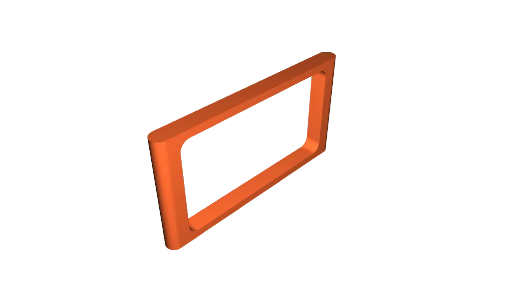 VEX License Plate Vertical Holder by Jacob Ward | Download free STL ...