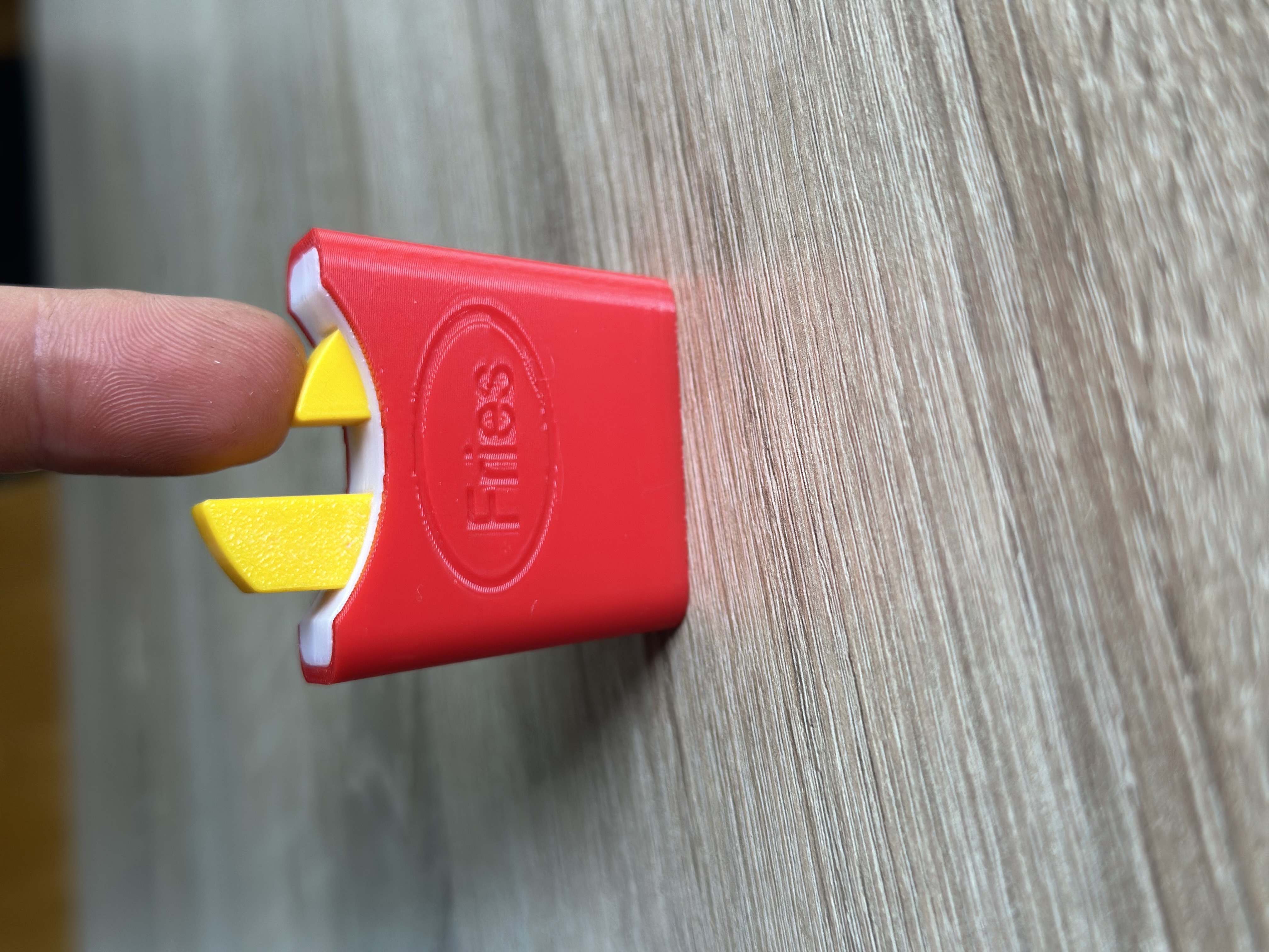 French fry fidget toy satisfying click keychain by kisik20 | Download ...