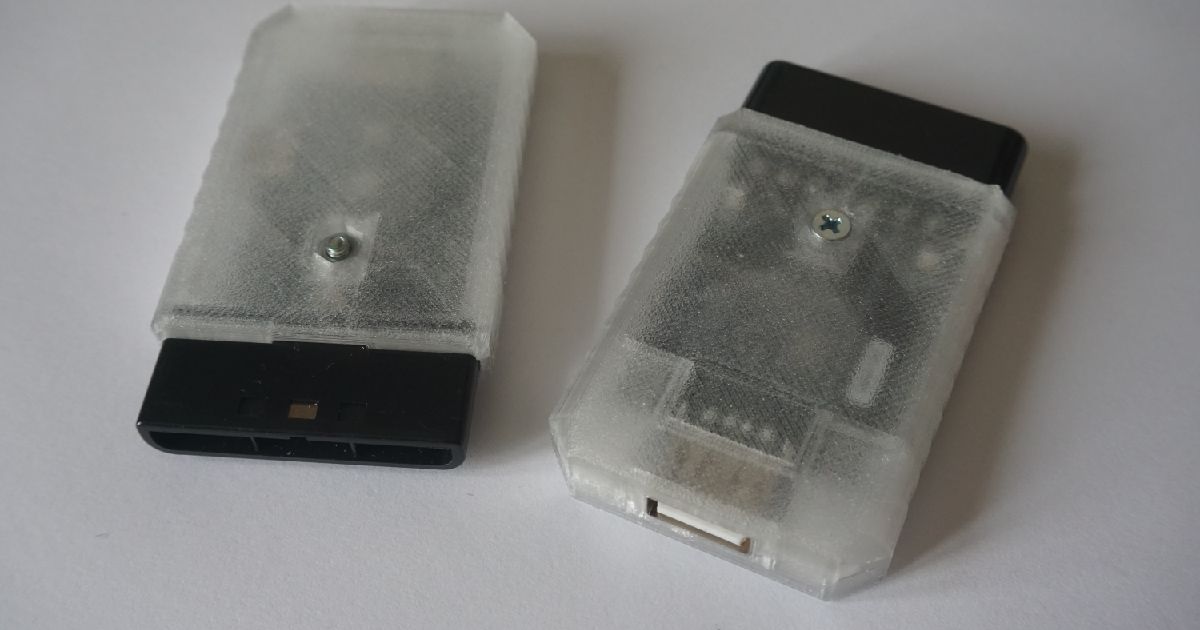 Official enclosure for usb-to-ps1-mouse-pro por Franticware | Descargar ...