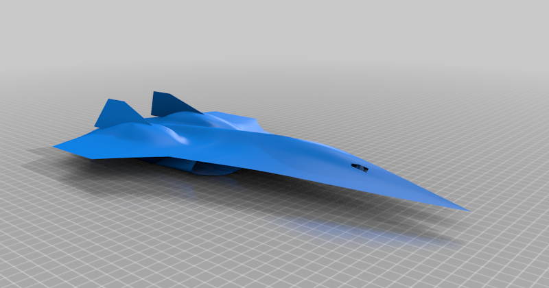 Darkstar Jet 1:75 Scale by Jacob Ward | Download free STL model ...