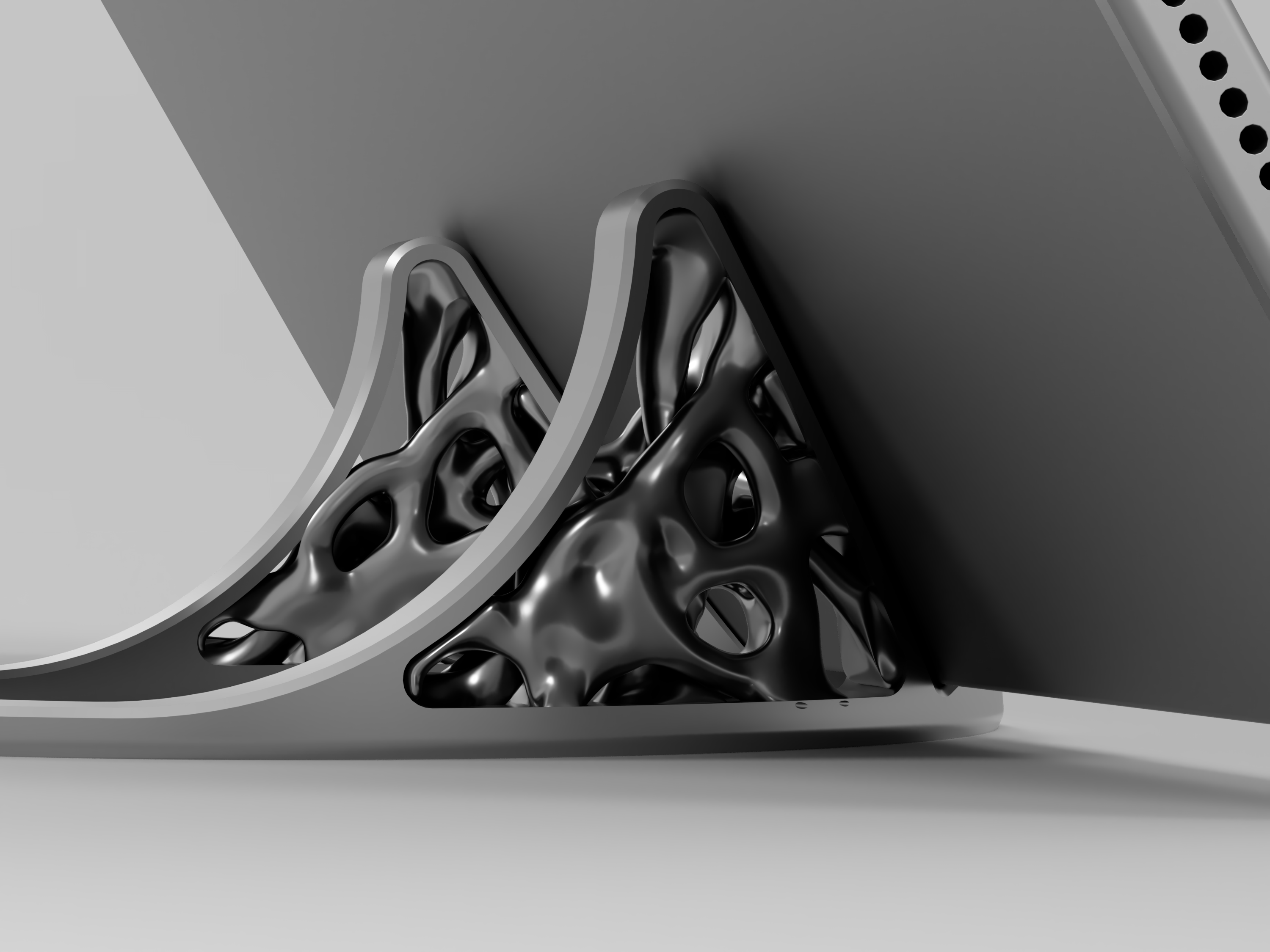 IPad Stand (organic version) by whoisjako | Download free STL model ...
