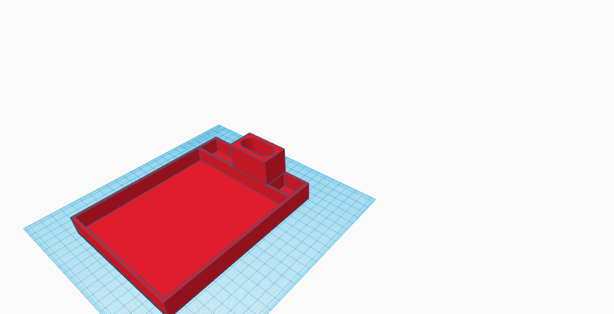 Paint and brush modelling tray by mikeyb | Download free STL model ...