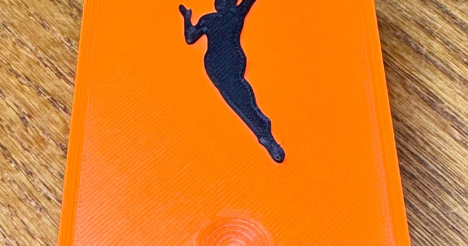 WNBA logo por Jake | Descargar modelo STL gratuito | Printables.com