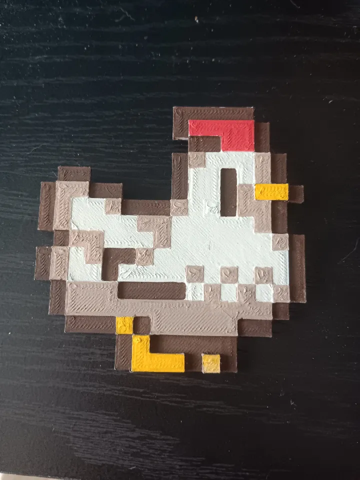 Stardew Valley Chicken by Richofrivia | Download free STL model ...