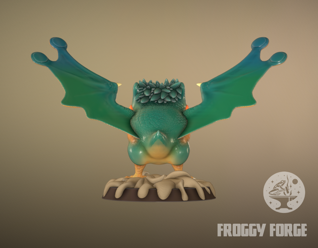 Baby Pukei Monster Hunter Wilds by Froggy Forge | Download free STL ...
